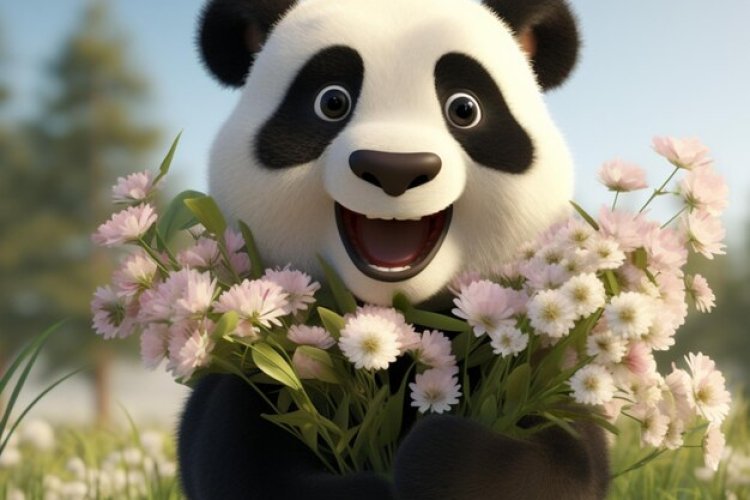 Si Panda dan Bunga Ajaib - Guru Indonesia Menulis